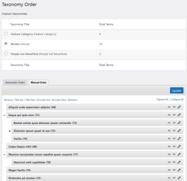 Advanced Taxonomy Terms Order Nsp Code