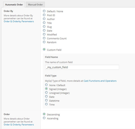 How To Order Wordpress Posts Using A Custom Field Value 7817