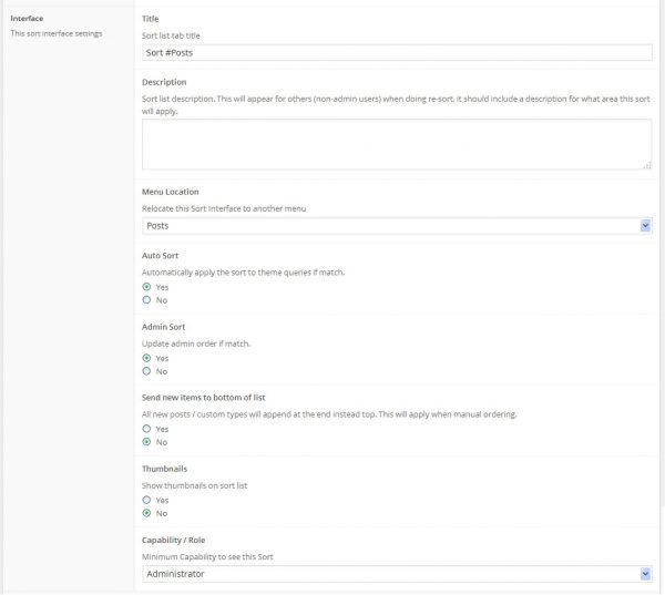 Understanding Sort List Settings Area Nsp Code