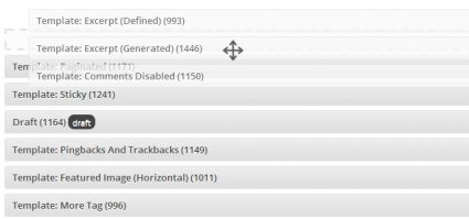 Advanced Post Types Order