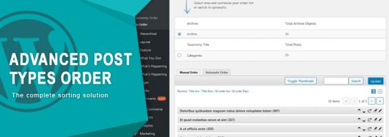 Advanced Post Types Order - Nsp Code