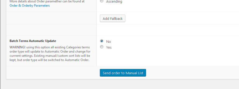 How To Apply Custom Field Ordering To Manual Sort List For Further Adjustments Nsp Code