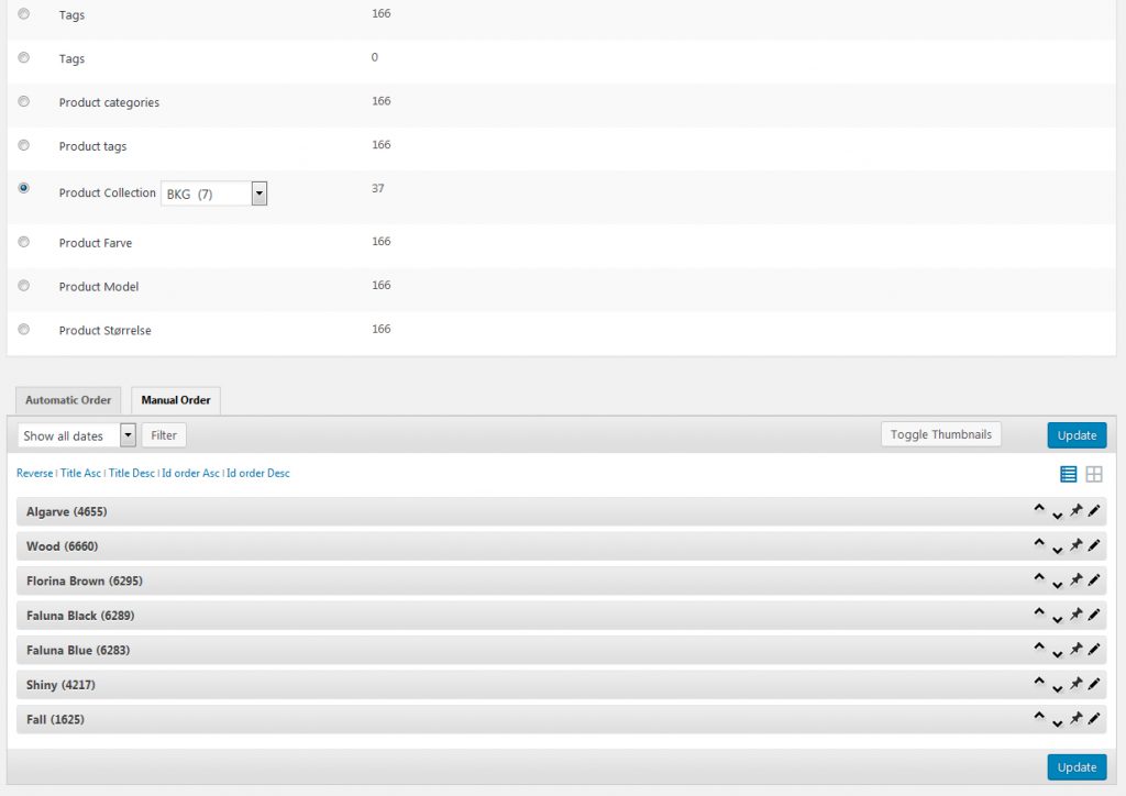 Sorting WooCommerce Products within Attributes Sorting WooCommerce Products within Attributes