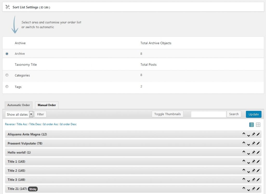 Create Simple Sort For A Custom Post Type Nsp Code