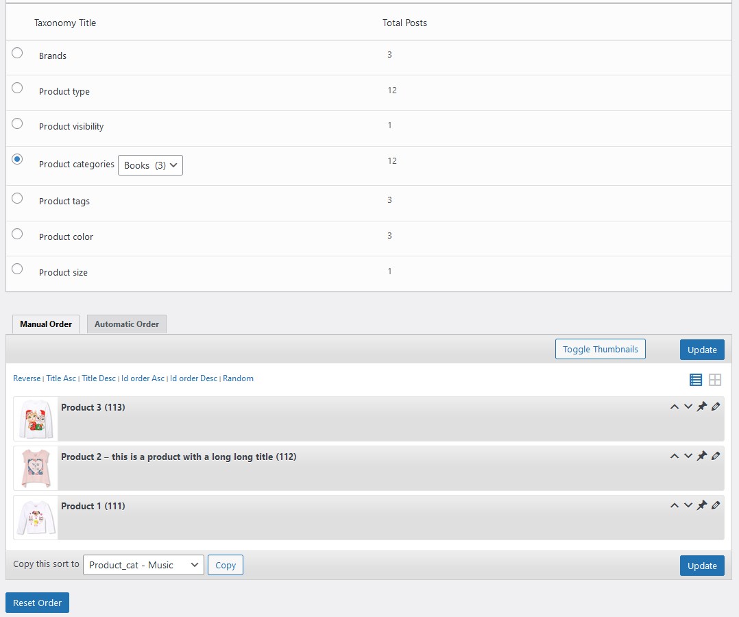 Optimize Your WooCommerce Store products sorting with Advanced Post Types Order Plugin - Nsp Code